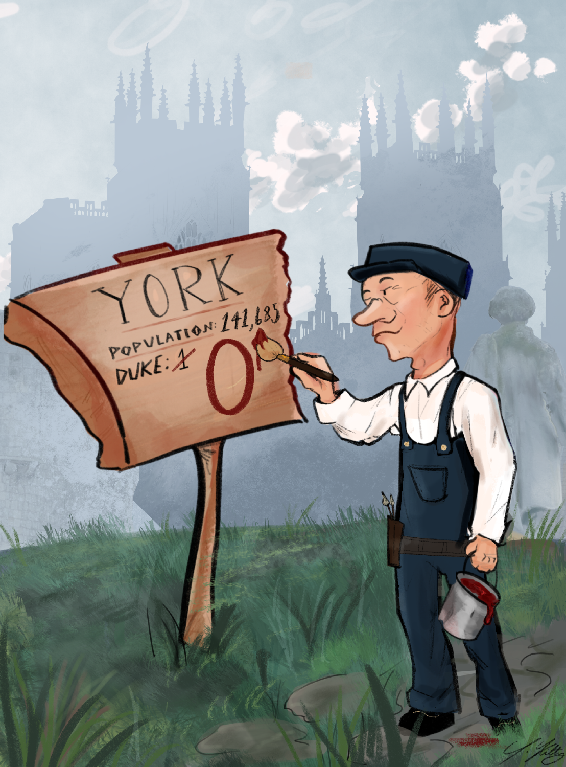 Cartoon: No more Duke of York - Nouse