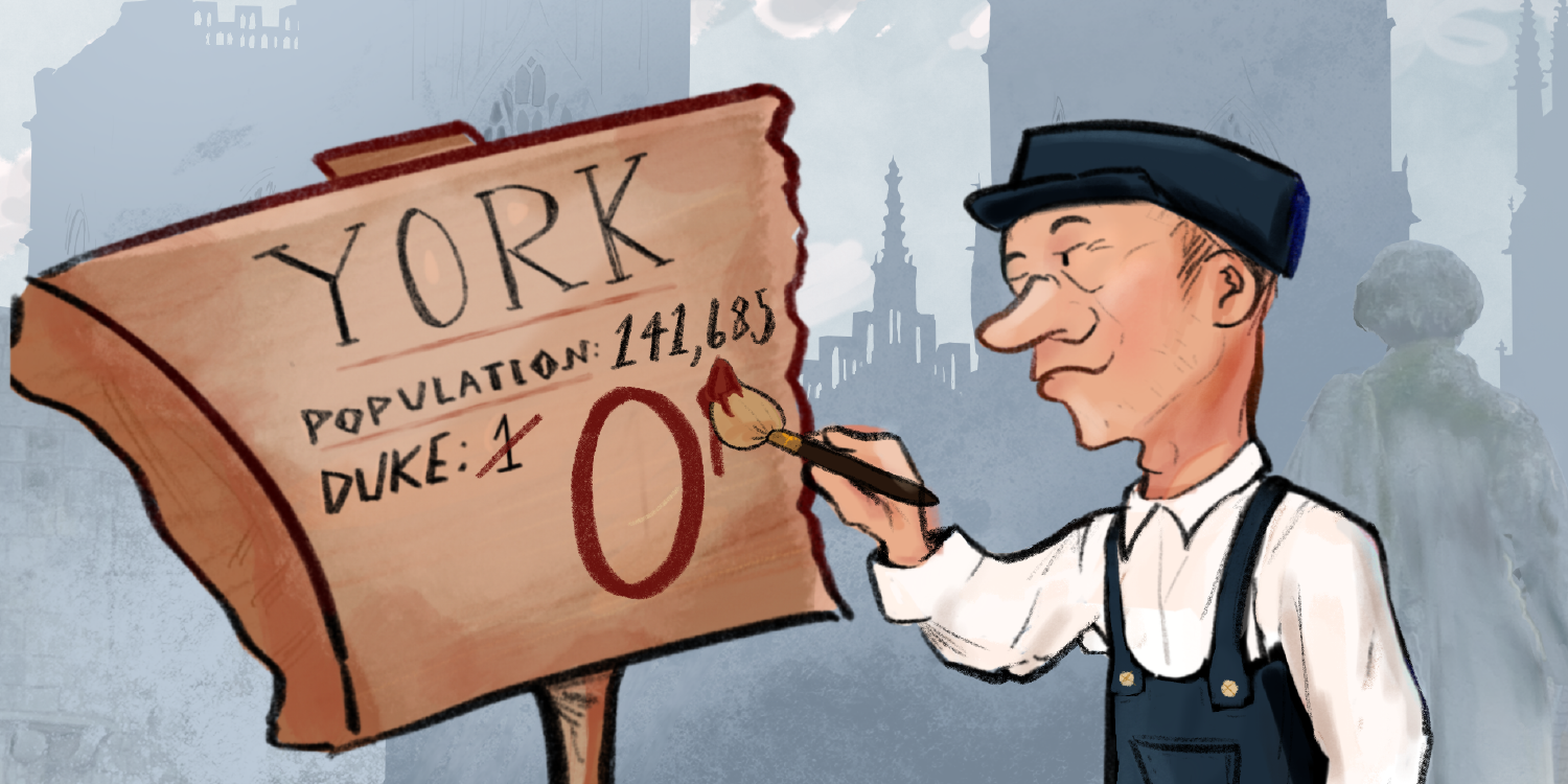 Cartoon: No more Duke of York - Nouse